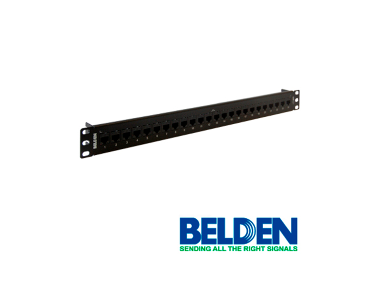 Patch Panel 24 puertos Cat6 Belden AX103253 | Network Place