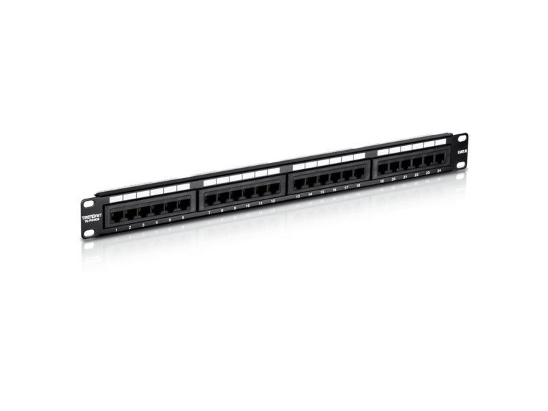 Patch Panel 24 puertos Cat6 TrendNet TC-P24C6 | Network Place