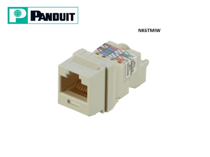 Jack RJ45 Cat6 azul Netkey Panduit NK6TMBU | Network Place